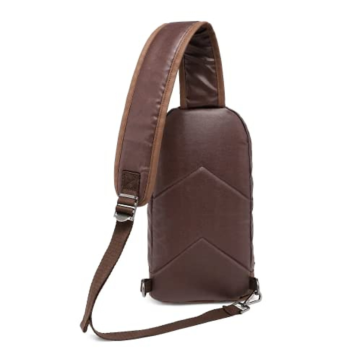 Urban Light Coated Canvas Sling Bag (Brown)