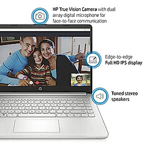 HP Business Laptop, 14" FHD IPS Micro-Edge Display, AMD Ryzen 3 3250U (Beat i3-10110U), 8GB DDR4 RAM, 128GB SSD, Webcam, USB-C, HDMI, WiFi, SD Card Reader, SPS HDMI Cable, Win 11
