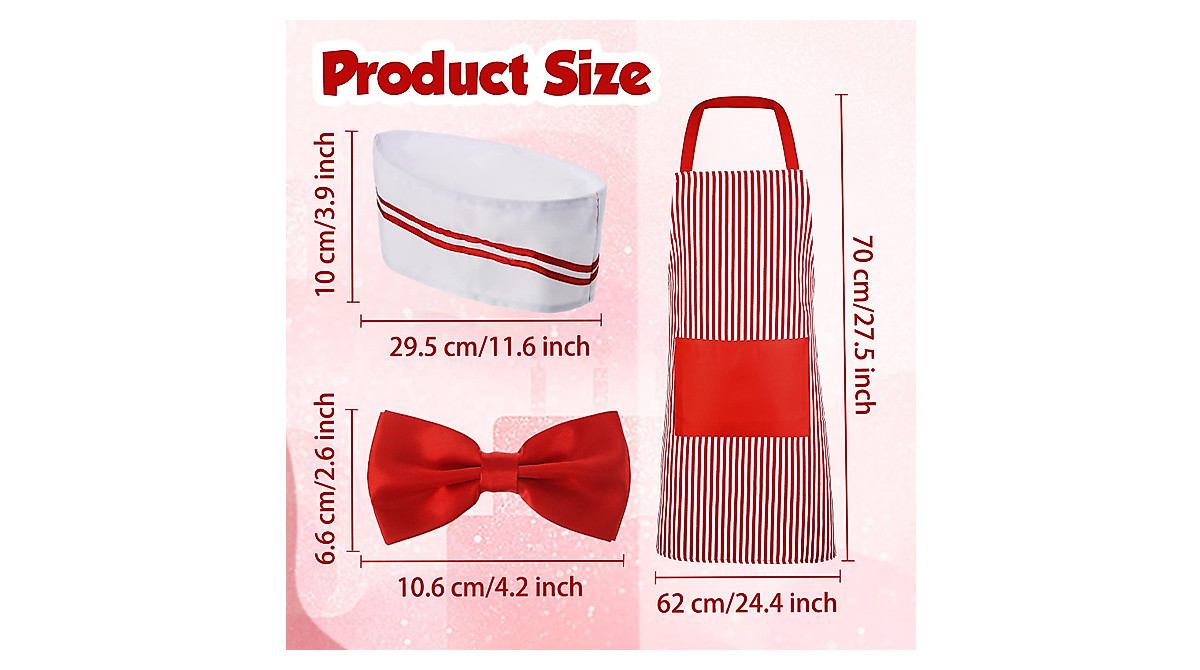 Satinior 1950s Waiter Costume Kits – Retro Movie Night