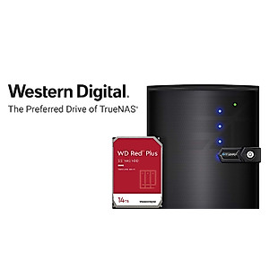 iXsystems TrueNAS Mini X+ Compact ZFS Storage Server with 5+2 Drive Bays, 32GB RAM, Eight Core CPU, Dual 10 Gigabit Network (Diskless)