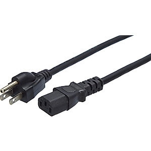 Xbox 360 3 Prong Notched Power Cable (Cord Only)