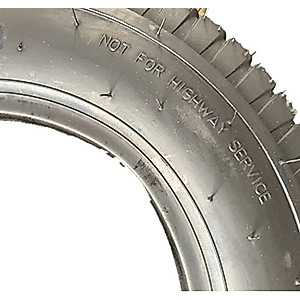 MOTORHOT 2Pcs Lawn Mower Turf Tires 16x6.50-8 Tractor Turf Garden Golf Cart Tires 16x6.50x8 4PR Tubeless