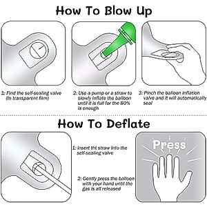 6 Pieces White Cloud Balloons for Birthday Baby Shower Themed Party Decorations Supplies