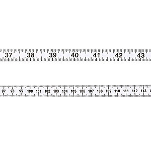 WIN TAPE 80'' / 205 CM Black Retractable Tape Measure with Black Rope