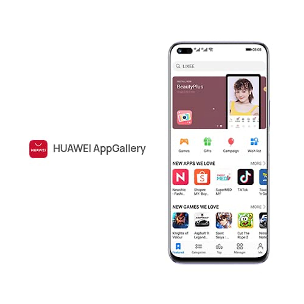 HUAWEI nova 9 SE Dual-SIM 128GB ROM + 8GB RAM (GSM Only | No CDMA) Factory Unlocked 4G/LTE Smartphone (Crystal Blue) - International Version