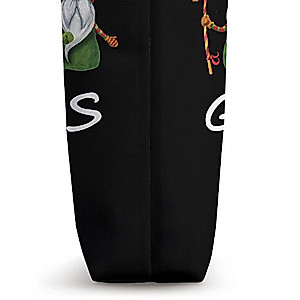 Chillin' With My Gnomies Funny Gnome Christmas Gift Tote Bag