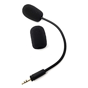 TNE 2-Pack Replacement 3.5mm Game Mics Microphone Boom for Turtle Beach Ear Force XO Four & Recon 150 50 50X 50P 60P Camo Xbox One PS4 Gaming Headsets Premium with Lock