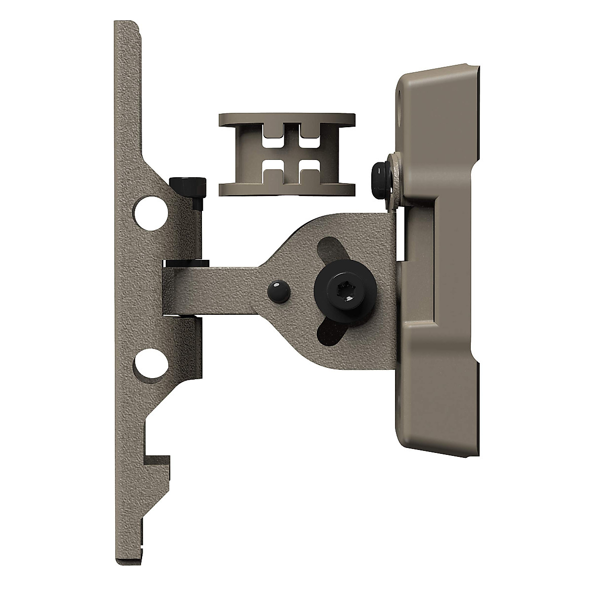 Cuddeback Genius Pan Tilt Lock Mount includes Universal Adapter and Mounting Screws