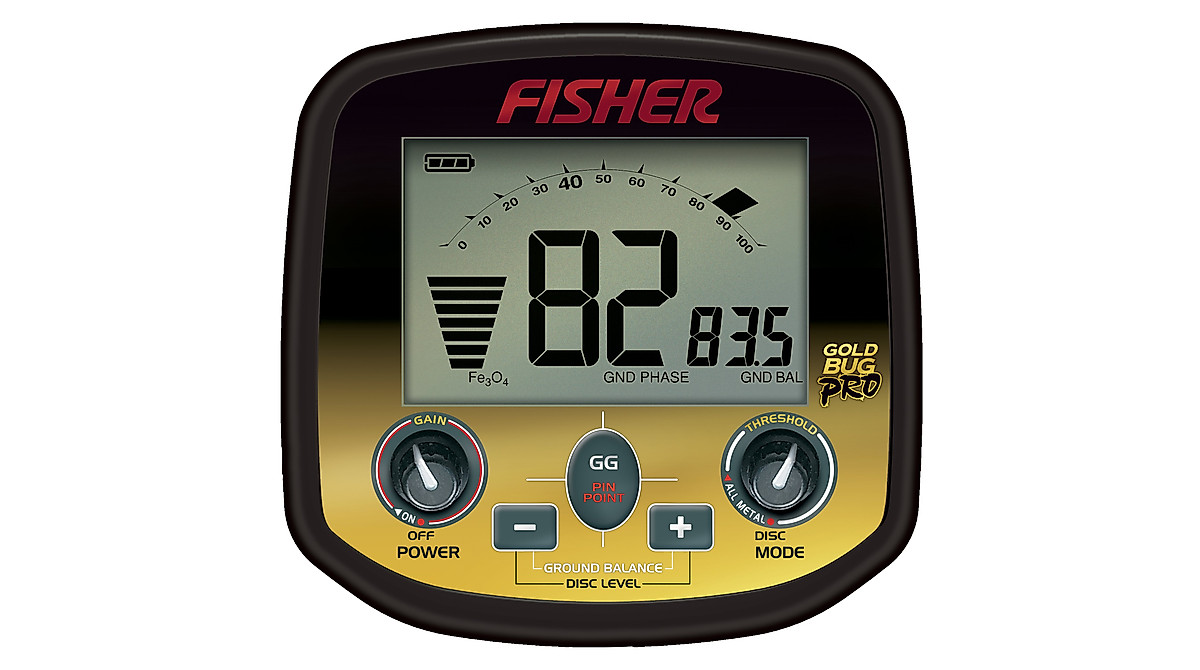 Fisher Gold Bug Pro Metal Detector for Small Gold Nuggets | Lightweight ...