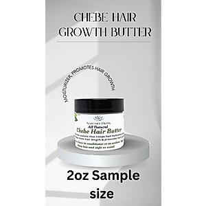 Chebe Hair Growth Butter/Vegan|With Chebe & Indian Herbs, Aloe vera/Amla/Jamaican Black Castor Oil/Fenugreek… (Sweet Orange) 2 oz