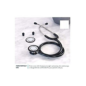 sainio Dual Head Stethoscope Stainless Steel, Stethoscope for Medical Students & Doctor