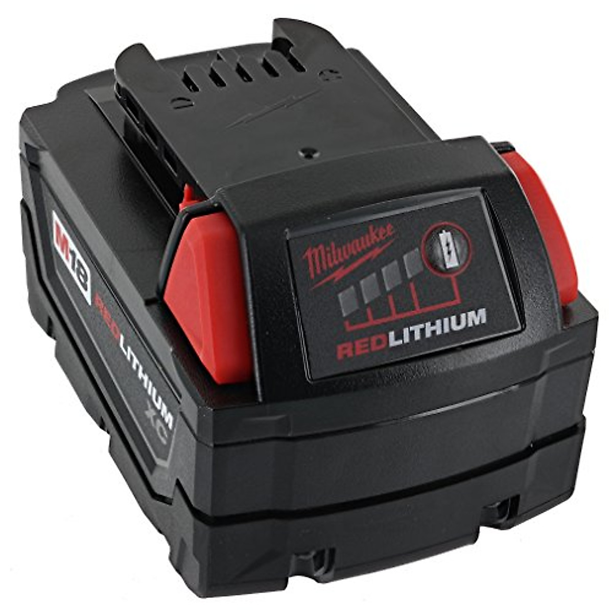 Milwaukee 48-11-1828 M18 XC RED LITHIUM 18-Volt Lithium-ion Cordless Tool Battery (2 pack)