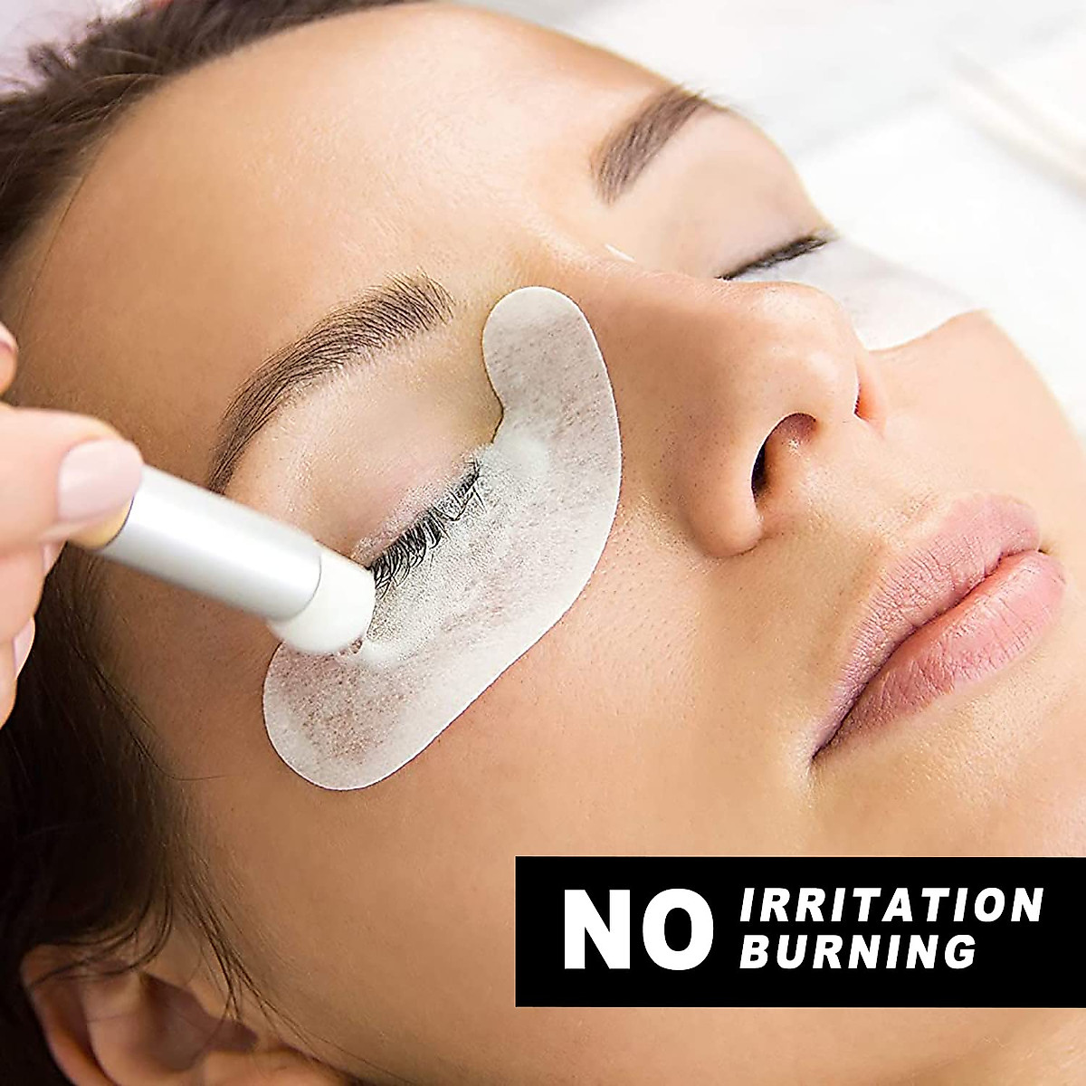 CLIONE PRIME Gentle Eyelash Cleanser For Extensions - Eyelash Shampoo For Lash Extensions Lash Wash for Natural Lashes and Extensions Paraben & Sulfate Free Lash Cleaner Safe Mascara & Makeup Remover