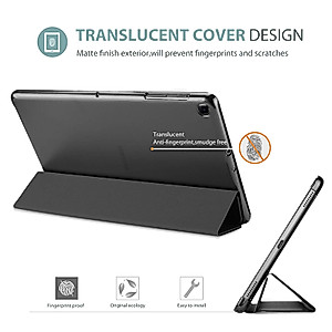 ProCase Smart Case for Galaxy Tab a7 10.4 Inch 2022 2020 (SM-T509 T500 T503 T505 T507), Protective Stand Case Hard Shell Cover for 10.4 Inch Galaxy Tab a7 10.4 -Black
