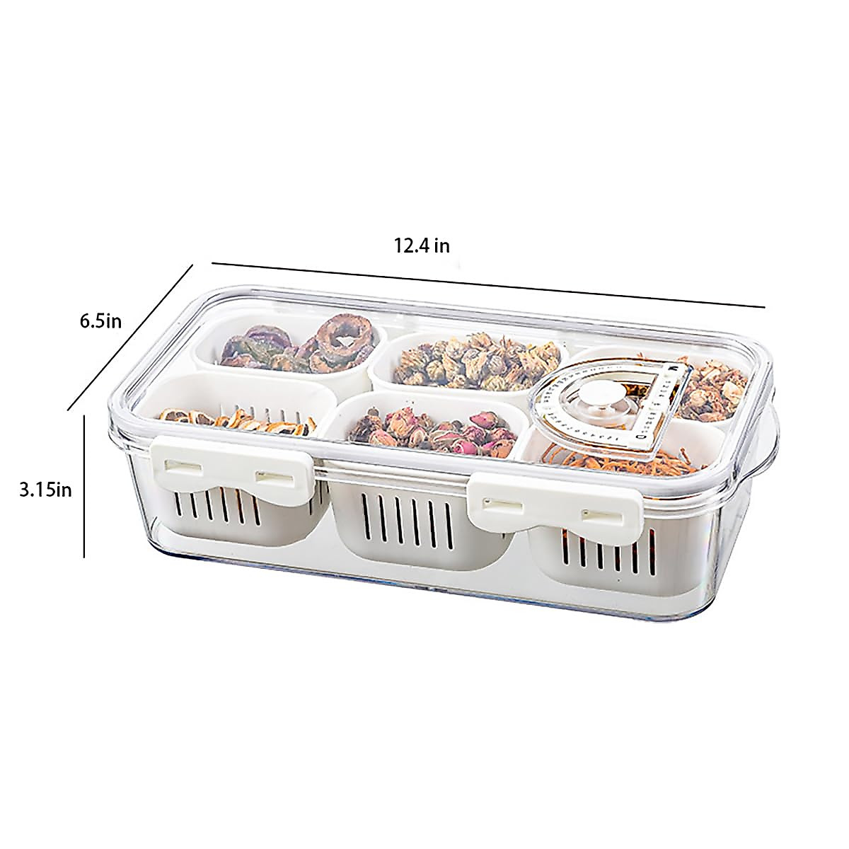 Transparent draining box with draining function, a new choice for keeping kitchen utensils dry
