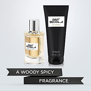 David Beckham Classic Eau de Toilette Spray for Men, 3 Ounce