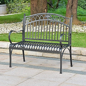 International CaravanInternational Caravan Segovia Iron Loveseat