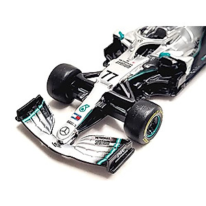 Bburago Mercedes AMG F1 W10 EQ Power F1#77 Valtteri Bottas 2019 1/43 Diecast Model Car 38036