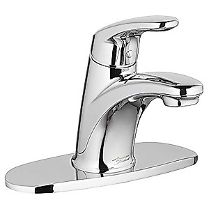 American Standard 7075100.002 Colony Pro Single-Handle Bathroom Faucet with Metal Pop-Up Drain, 1.2 GPM, Polished Chrome