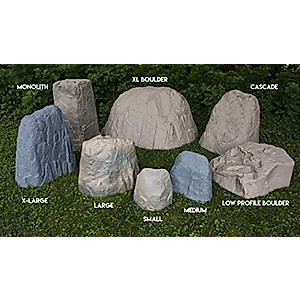 Emsco Group 2181 Large – Lightweight Landscape Rock-Resin, Sandstone