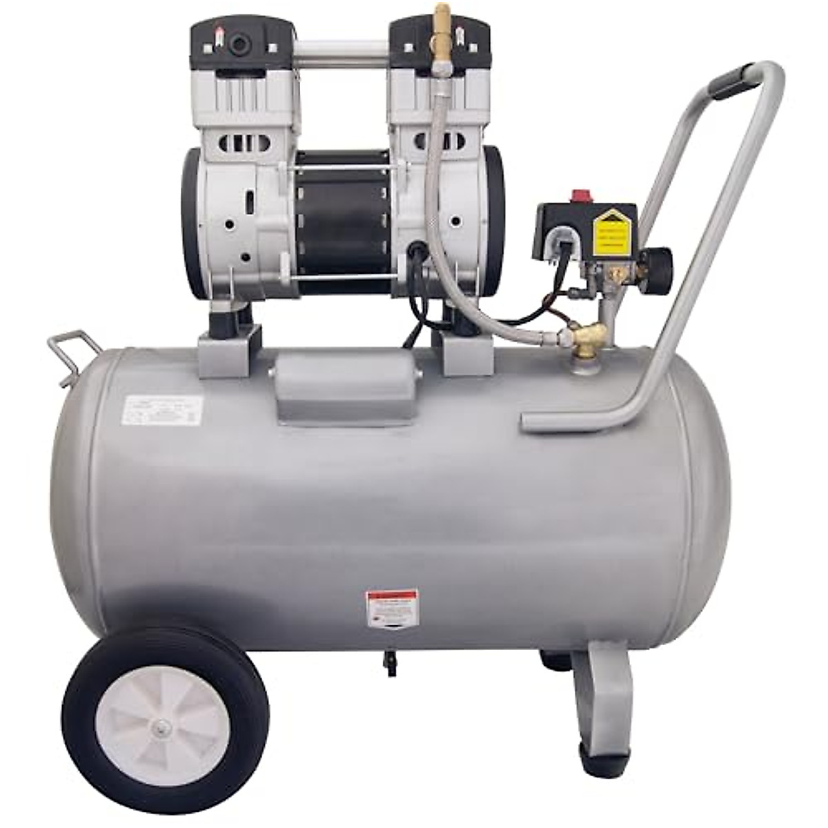 California Air Tools 15020C Ultra Quiet & Oil-Free 2.0 Hp 15.0 gallon Steel Tank Air Compressor