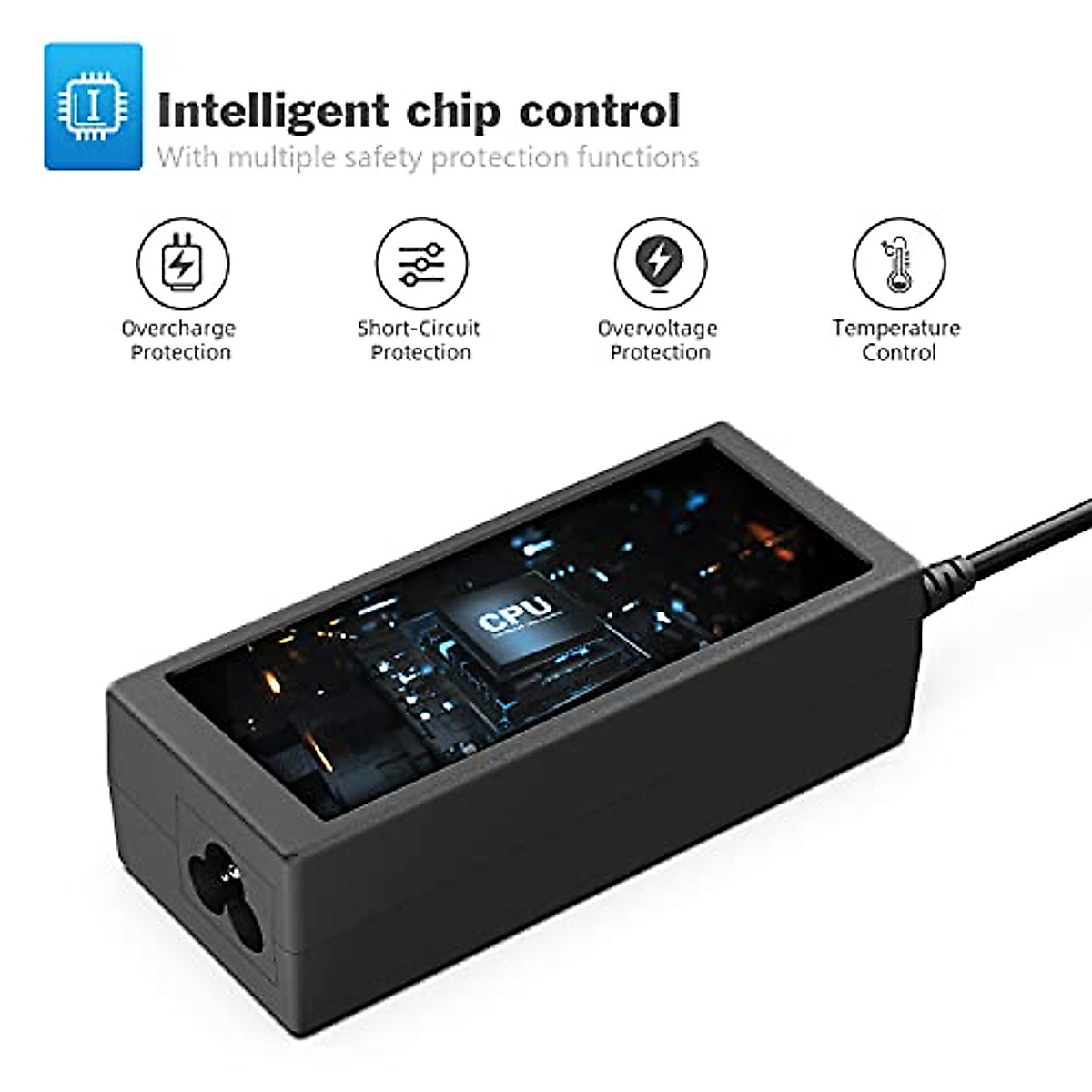 Laptop Charger for HP EliteBook 745 820 840 850 G1 G2; Probook 430 440 450 455 G1 G2; HP G42 G50 G56 G60 G61 G62 G71 G72 Power Supply Cord