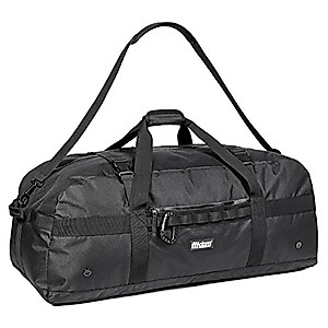 Fitdom 130L 36" Heavy Duty Extra Large Sports Gym Equipment Travel Duffle Bag W/Adjustable Shoulder & Compression Straps. Perfect for Soccer Baseball Basketball Hockey Football & Team Coaches & More