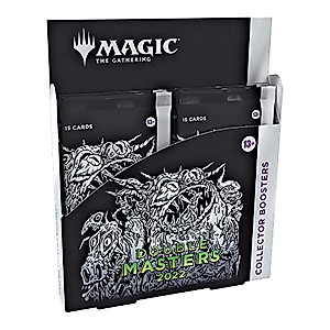 Magic: The Gathering Double Masters 2022 Collector Booster Box | 4 Count (Pack of 1) (Total 60 Magic Cards)