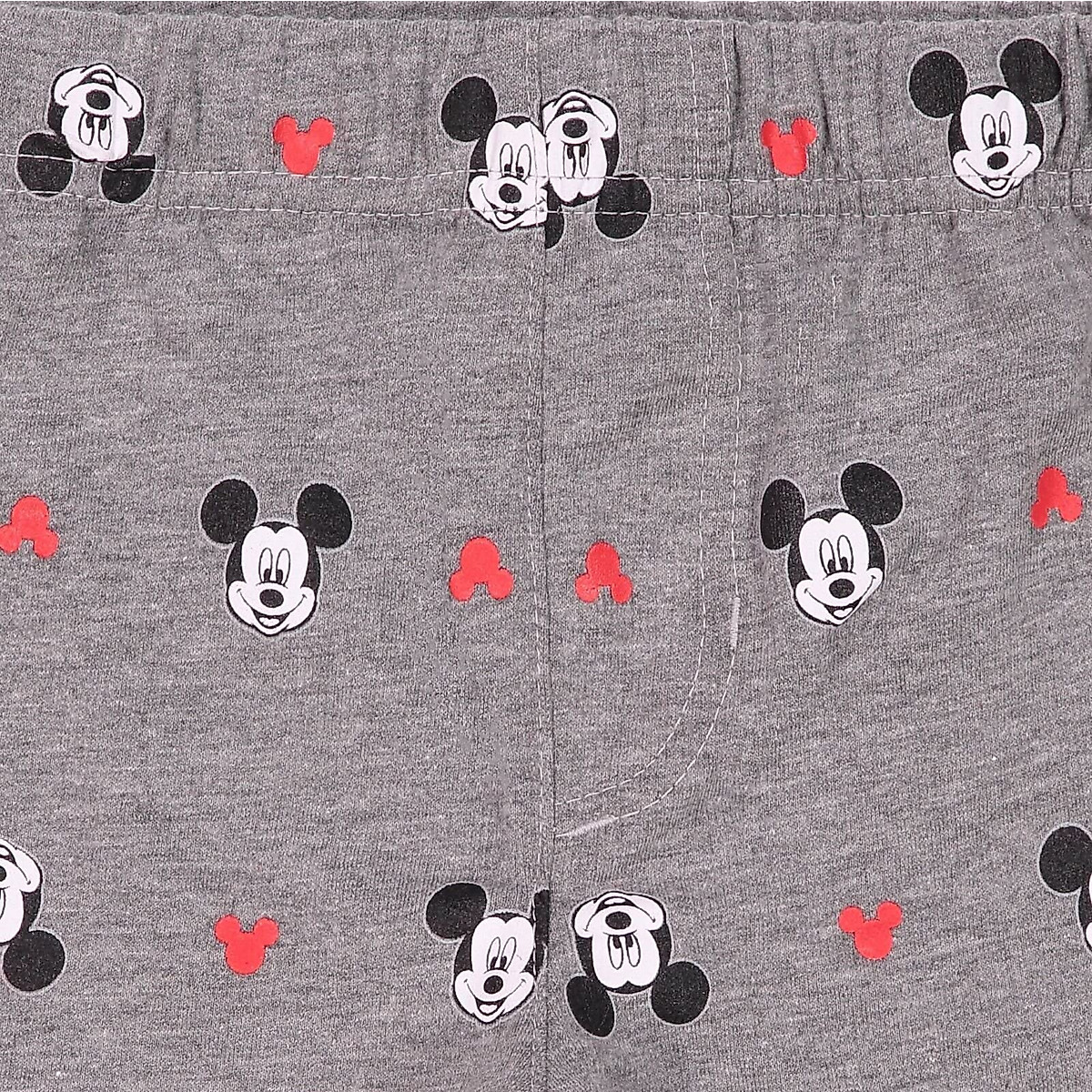 Disney Mickey Mouse Toddler Boys T-Shirt and Shorts Outfit Set Gray/Red 3T