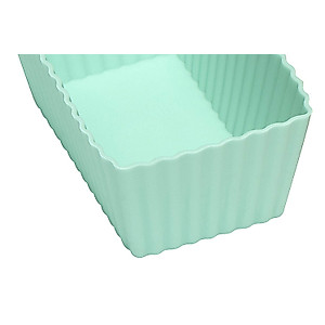 LURCH Germany Flexiform Silicone Brownie - Set of 12 - Pastel Mix