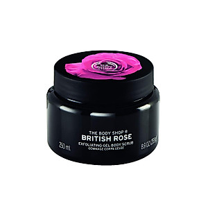 The Body Shop British Rose Body Scrub Exfoliator - 250ml