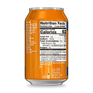 IRN-BRU From AG Barr The Original and Best Sparkling Flavored Soft Drink | A Scottish Favorite | 330 ML (Pack of 6)