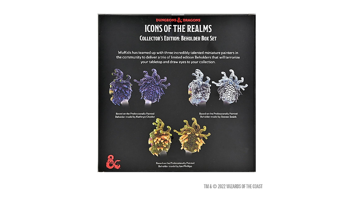 WizKids Beholder Collector's Box - Limited Edition Miniatures