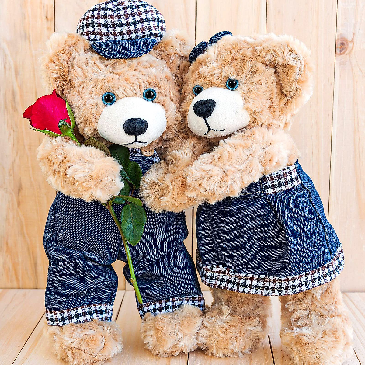 56 Pieces 16-30 mm Large Safety Eyes for Amigurumi Big Stuffed Animal Eyes Plastic Craft Crochet Eyes for DIY of Puppet, Bear, Toy Doll Making Supplies, 6 Sizes (Green, Grey, Yellow, Pink, Blue)