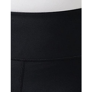 Under Armour Women's HeatGear Armour High Waisted Pocketed No-Slip Capri Leggings , Black (001)/White , X-Large