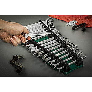 SATA 16-Slot Reversible Wrench Racks, SAE and metric, 2-Pack - ST95411