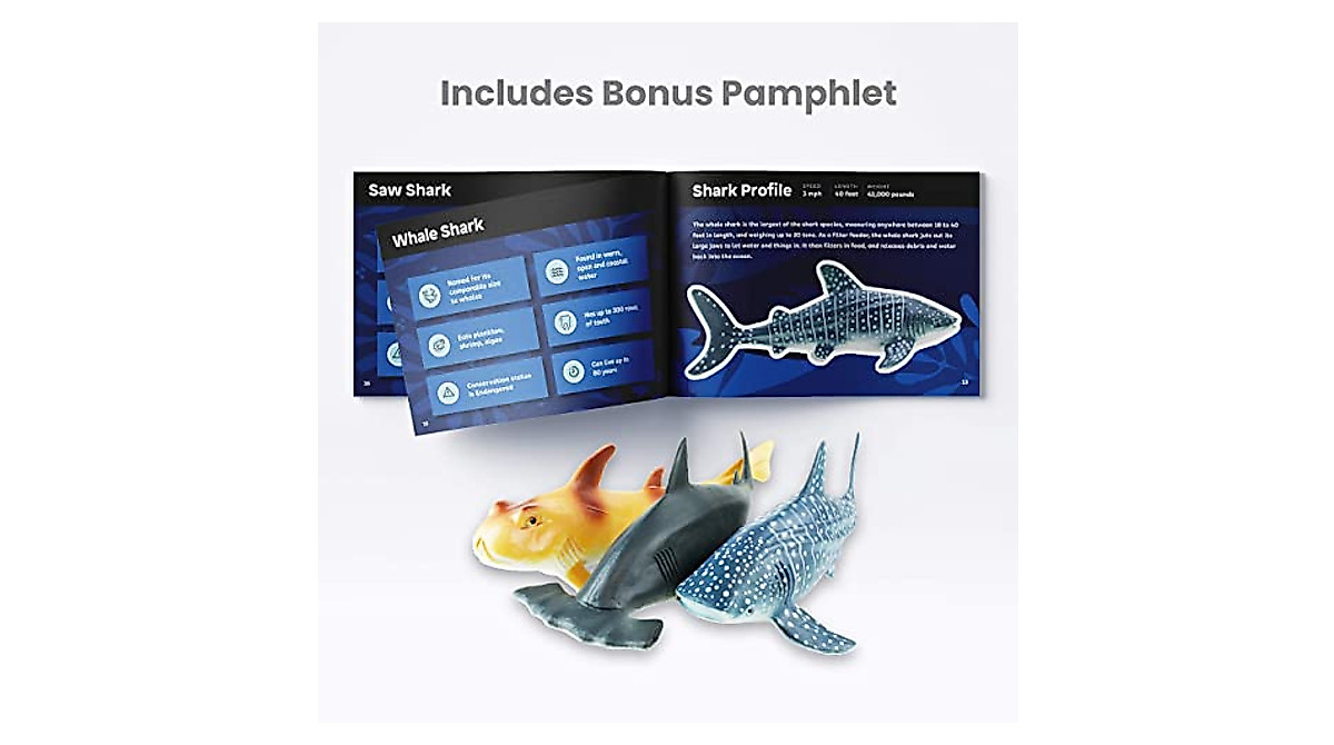 Boley Shark Toys - Fun 8 Pack for Kids