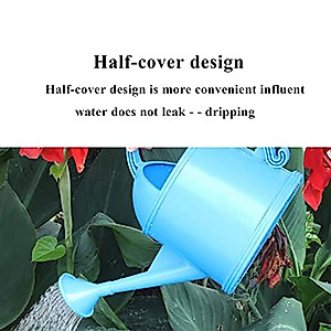 Garden Watering Can Indoor Watering Can with Sprinkle Head, Plastic Watering Cans for Indoor Plants with Long Spout for Garden ,Flower Succulent and Bonsai, 0.79 Gal Watering Can for Outdoor Plants