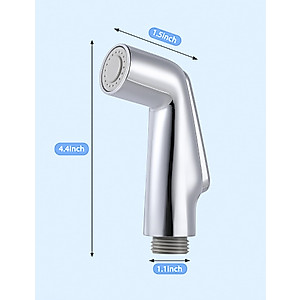 Handheld Toilet Bidet Sprayer for Toilet-Bathroom Diaper Sprayer for Kitchen, Adjustable Water Pressure Control for Feminine Wash Baby Wash