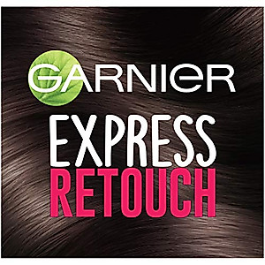 Garnier Hair Color Express Retouch Gray Hair Concealer, Dark Brown Root Touch Up, 1 Count