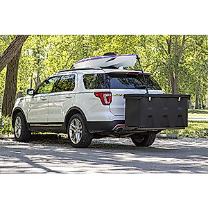 Buyers Products 1707020 Hitch-Mounted Poly Cargo Carrier , Black