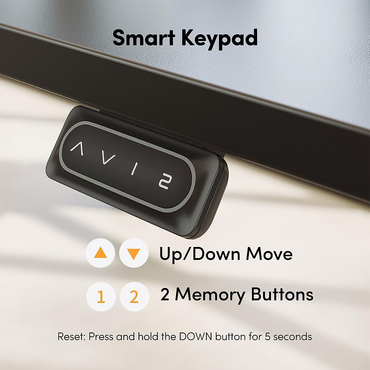 FAMISKY Dual Motors Standing Desk, 55 x 24 Inches Adjustable Height Electric Stand up Desk, Sit Stand Home Office Desk, Ergonomic Workstation Black Steel Frame/Rustic Brown Wood Tabletop