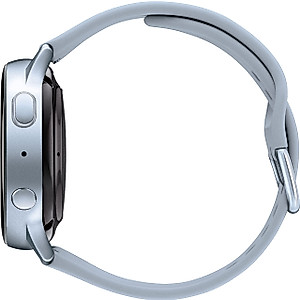 Samsung Galaxy Watch Active 2 (40mm, GPS, Bluetooth) Smart Watch with Advanced Health Monitoring, Fitness Tracking, and Long Lasting Battery, Silver, SM-R830NZSCXAR (Renewed)