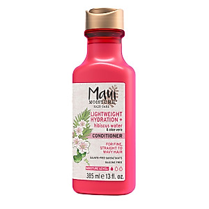 Maui Moisture Lightweight Hydration + Hibiscus Water Conditioner for Daily Moisture, No Sulfates, 13 fl oz