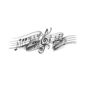 SanerLian Guitar Music Temporary Tattoo Sticker Watercolor Waterproof Adult Men Women Arm Shoulder Back Neck Body Art 10.5X6cm Set of 12 (color3)