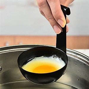 Egg Poacher Stainless Steel Egg Poaching Cup Egg Boiled Cup Egg Boiled ladle Egg Cooker