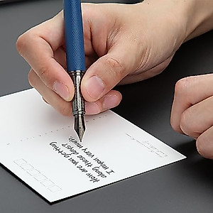 BOCIYER Luxury Fountain Pen Set,Ink Pen for Smooth Writing,Medium Nib,Includes 10 Ink Cartridges&Ink Converter,Best Pen Gift Case for Men & Women,fancy,calligraphy,Executive,Office pen-Green