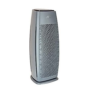 Hunter HP600 Tall Tower Air Purifier Features Energy Star Certification True HEPA Filter, Multiple Fan Speeds, Soft Touch Digital Control Panel, Sleep Mode, Timer, Accent Light, Graphite