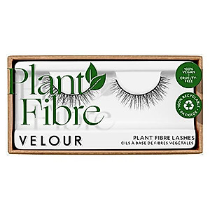 Velour Plant Fibre Lashes - A New Leaf - Hemp-Derived False Eyelashes - Lightweight, Reusable, Handmade - Wear up to 25 Times - Natural Fake Lashes - 100% Vegan, Soft and Comfortable, All Eye Shapes