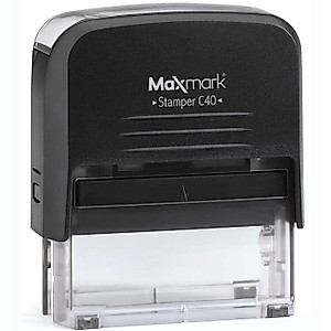 MaxMark Notary Stamp for State of New York- Self Inking Stamp